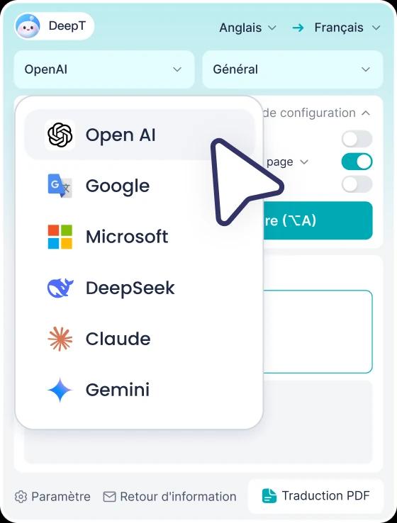 Deeptranslate - Extensión gratuita de traductor bilingüe con IA